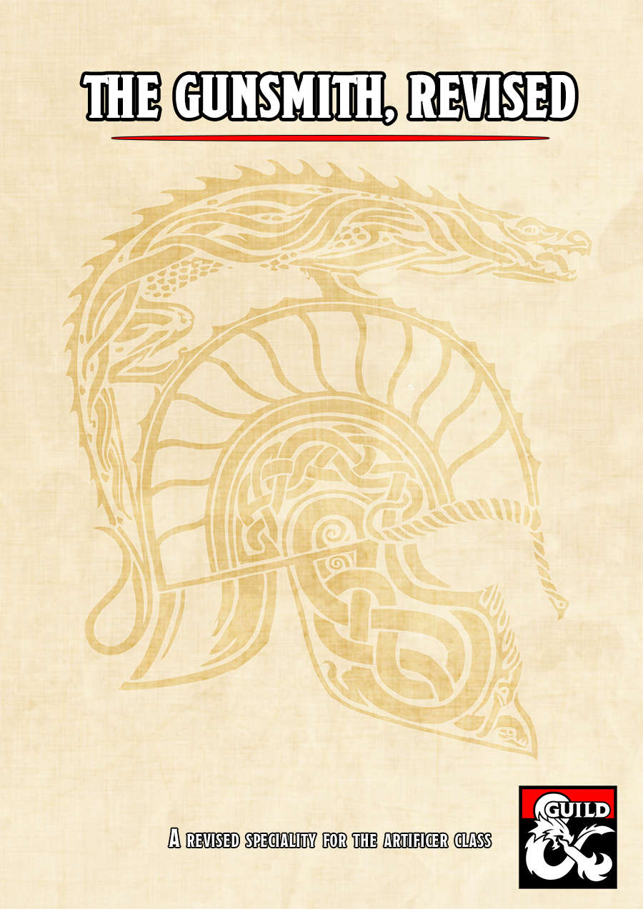 Artificers: Gunsmith, Revised - Dungeon Masters Guild | DriveThruRPG