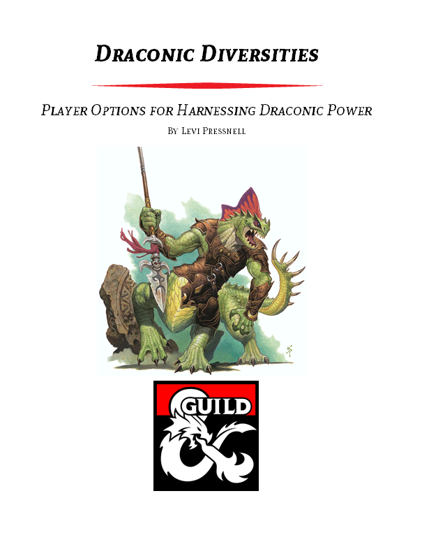 Draconic Diversities - The Dragonkith Class and Archetypes for ...