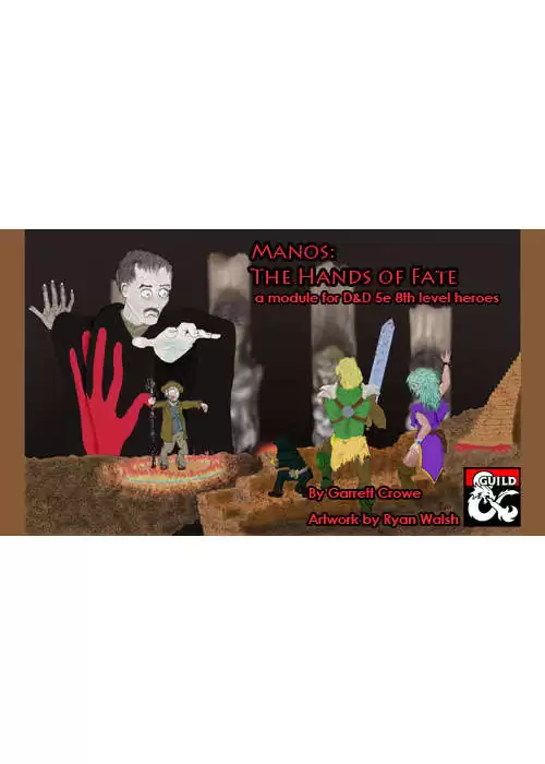 Manos the Hands of Fate Map Pack - Dungeon Masters Guild | DriveThruRPG