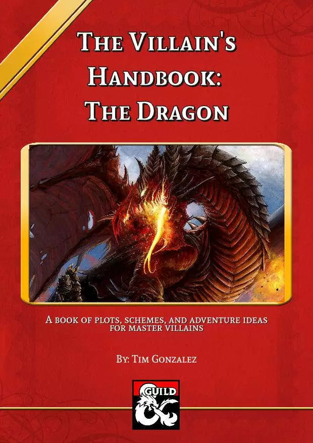 The Villain's Handbook: The Dragon - Dungeon Masters Guild | DriveThruRPG