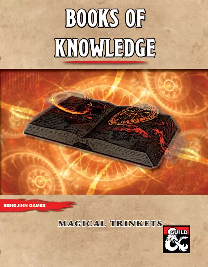 Books of Knowledge - Magical Trinkets - Dungeon Masters Guild ...