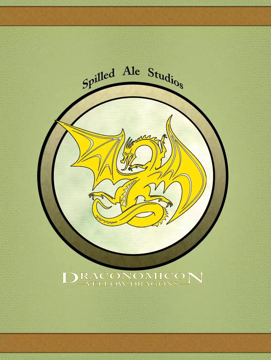 Draconomicon: Yellow Dragons - Dungeon Masters Guild | DriveThruRPG