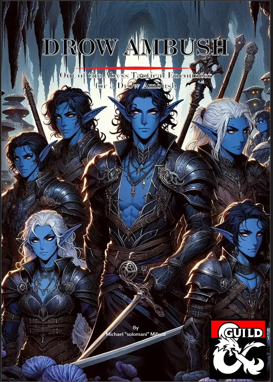 Drow Ambush! - Dungeon Masters Guild | DriveThruRPG