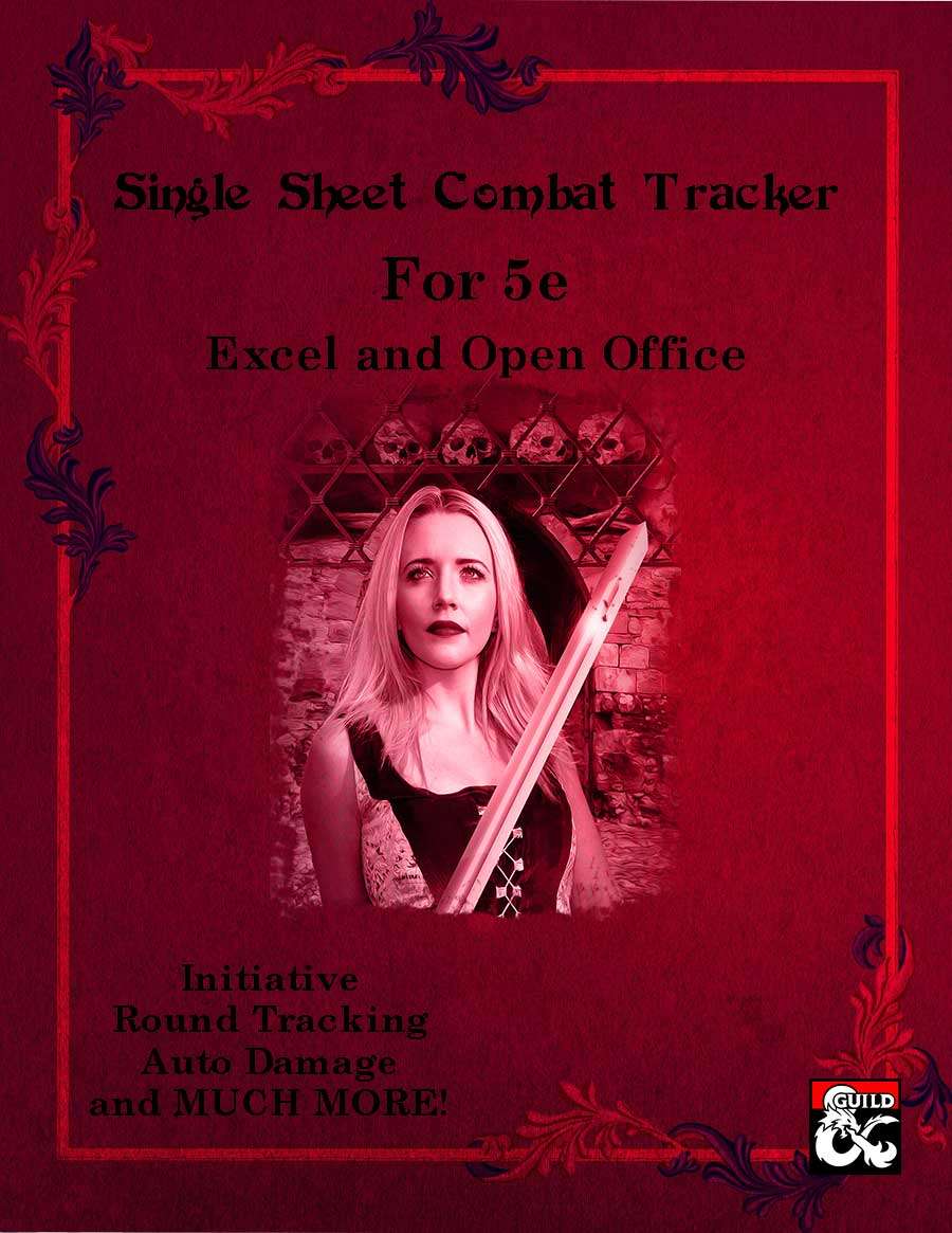 Ultimate Combat Tracker for Dungeons and Dragons 5e - Dungeon Masters ...