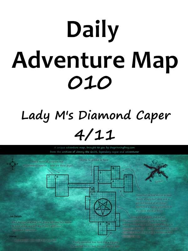 Daily Adventure Map 010 - Dungeon Masters Guild | DriveThruRPG