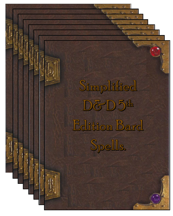 Simplified 5e Spellbook Bundle - Dungeon Masters Guild | DriveThruRPG