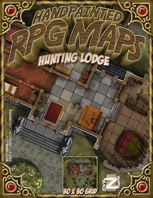 Hunting Lodge - Dungeon Masters Guild | DriveThruRPG