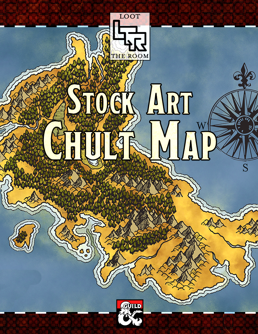 Chult - Stock Art + Poster Map - Dungeon Masters Guild | DriveThruRPG