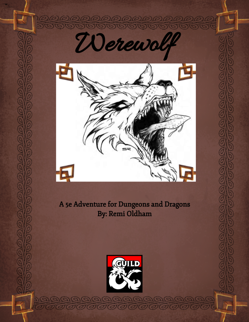 Werewolf - A Dungeons and Dragons Adventure - Dungeon Masters Guild ...
