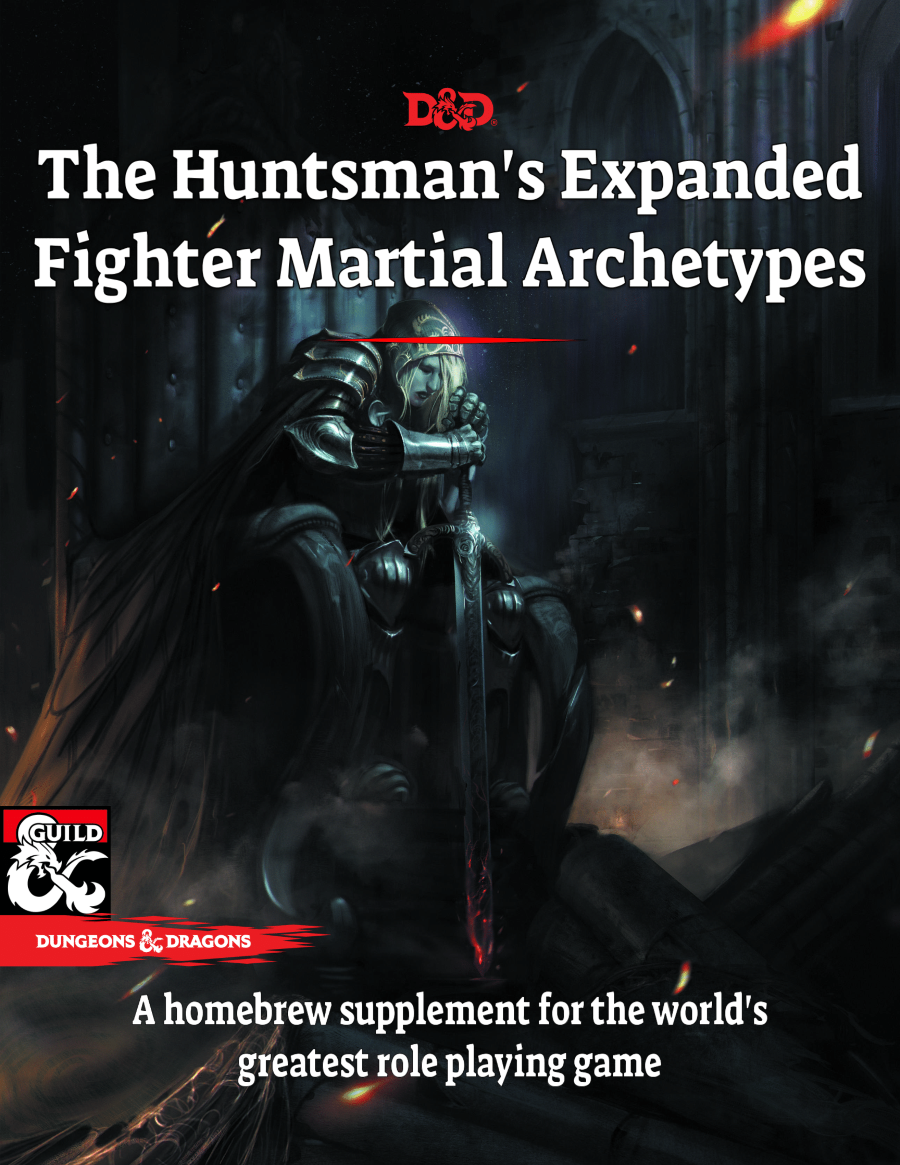 The Huntsman's Expanded Fighter Martial Archetypes - Dungeon Masters Guild | DriveThruRPG