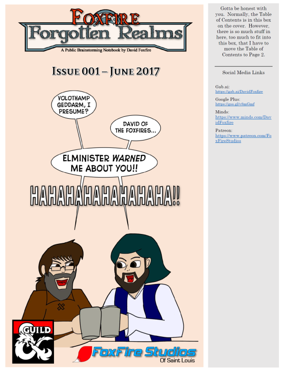 Foxfire Forgotten Realms One Note - Dungeon Masters Guild | DriveThruRPG