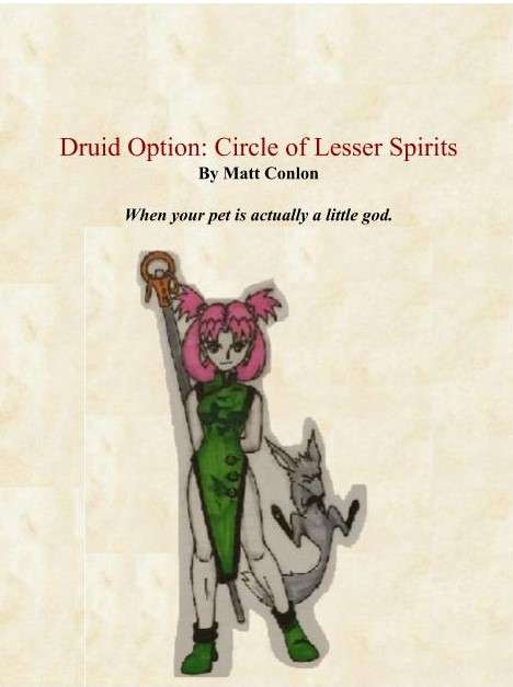 Druid Circle: Circle of Lesser Spirits - Dungeon Masters Guild ...