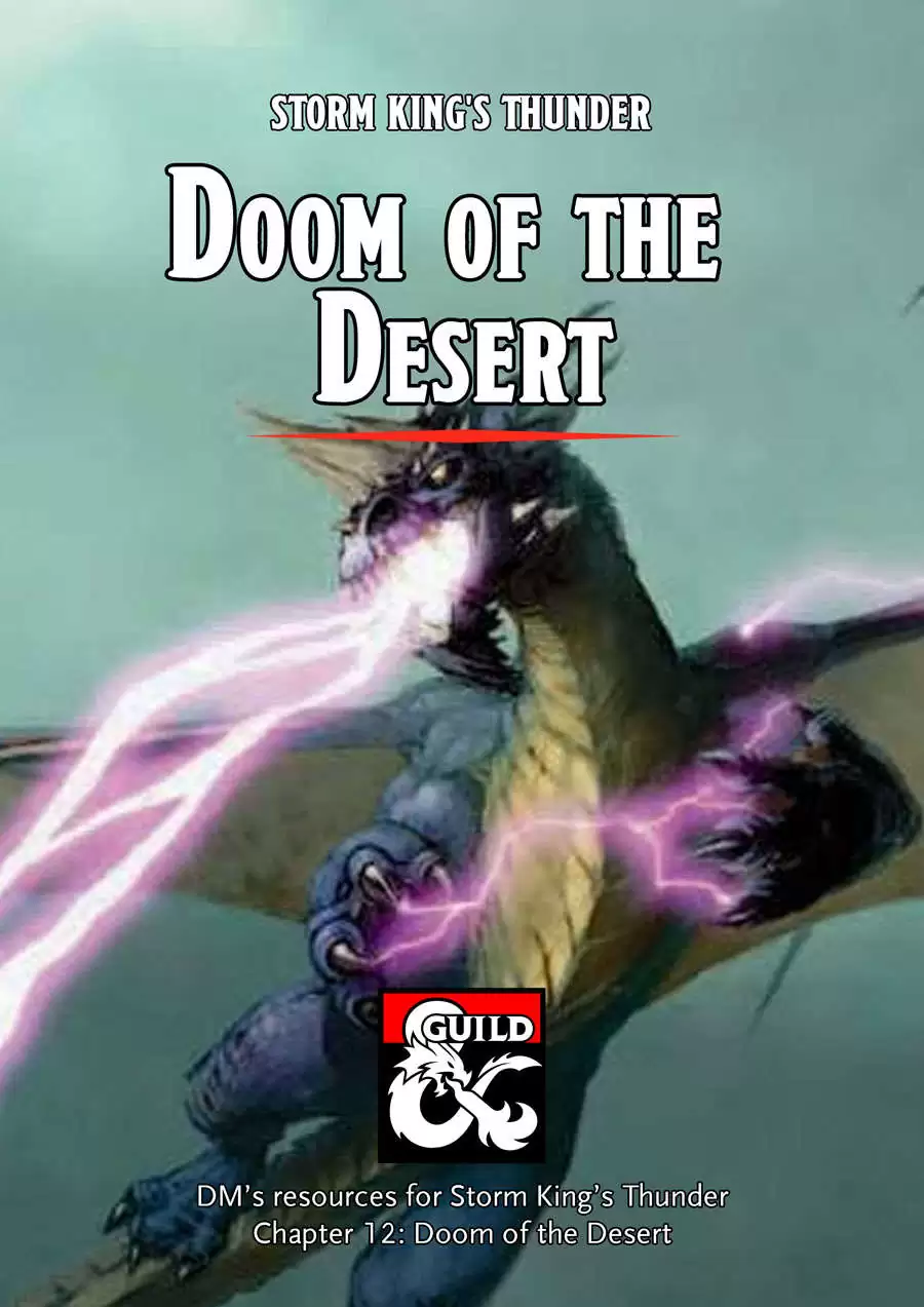 Doom of the Desert - a Storm King's Thunder DM's Resource - Dungeon ...