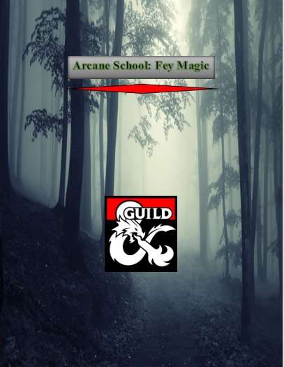Arcane School: Fae Magic - Dungeon Masters Guild | DriveThruRPG