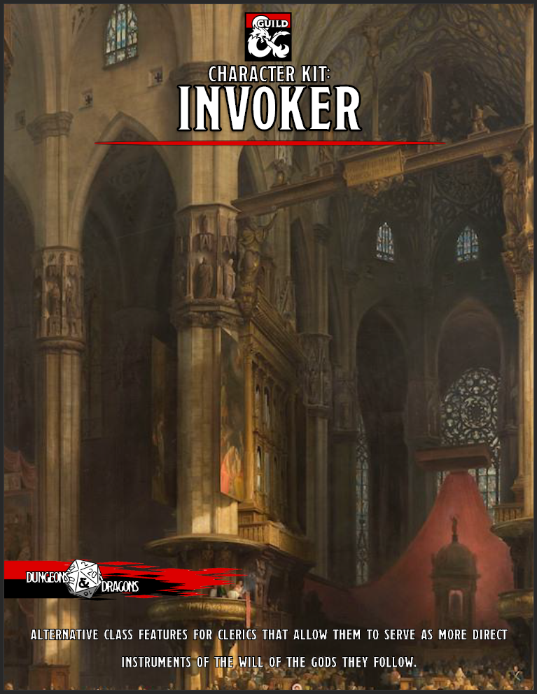 Character Kit: Invoker - Dungeon Masters Guild | DriveThruRPG