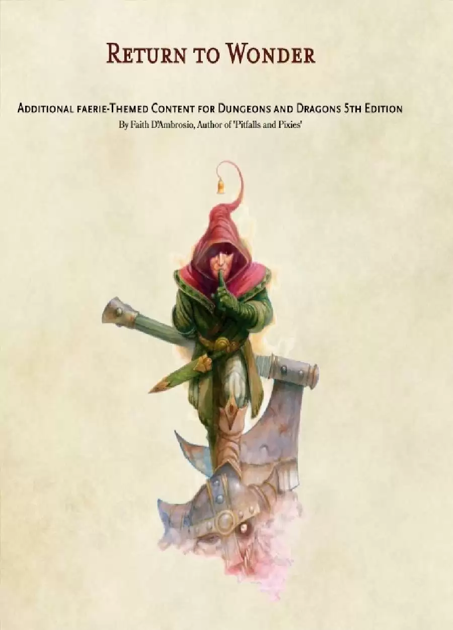Return to Wonder: More Fae-Themed Content for Dungeons and Dragons 5th ...