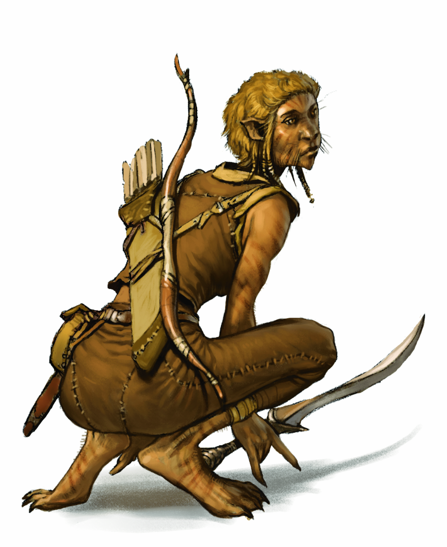 Cat-folk (playable race) - Dungeon Masters Guild | DriveThruRPG