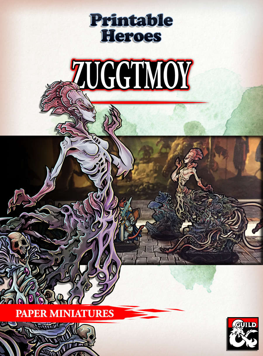 Zuggtmoy Paper Miniature - Dungeon Masters Guild | DriveThruRPG