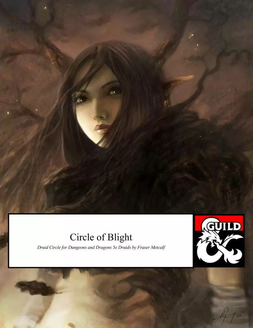 Druid Circle: Circle of Blight - Dungeon Masters Guild | DriveThruRPG