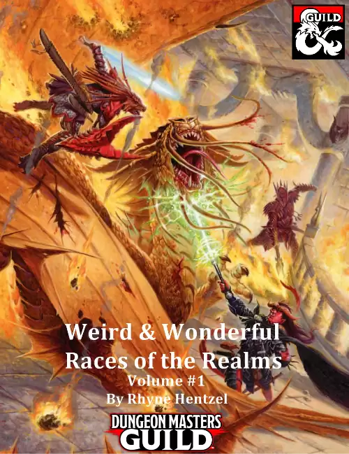Weird & Wonderful Races of the Realms: Volume #1 - Dungeon Masters ...