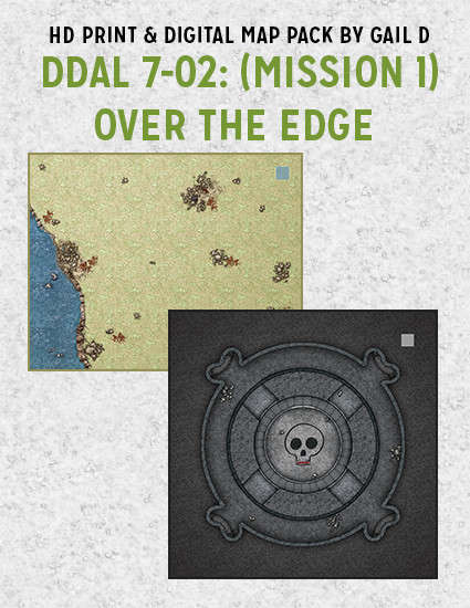 Map Pack: DDAL 7-02 Over the Edge - Mission 1 - Dungeon Masters Guild | DriveThruRPG
