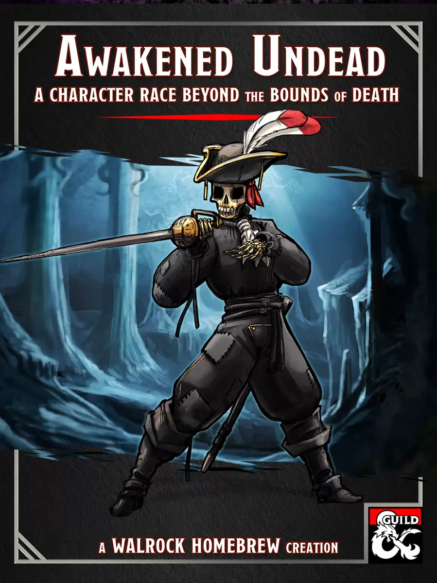 {WH} Awakened Undead! A character race with six subraces: Skeletons ...