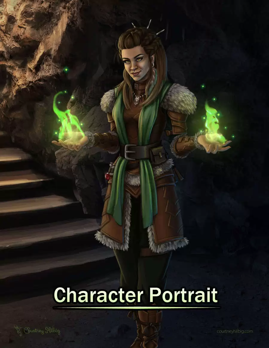 Rowan the Human Druid - Dungeon Masters Guild | DriveThruRPG