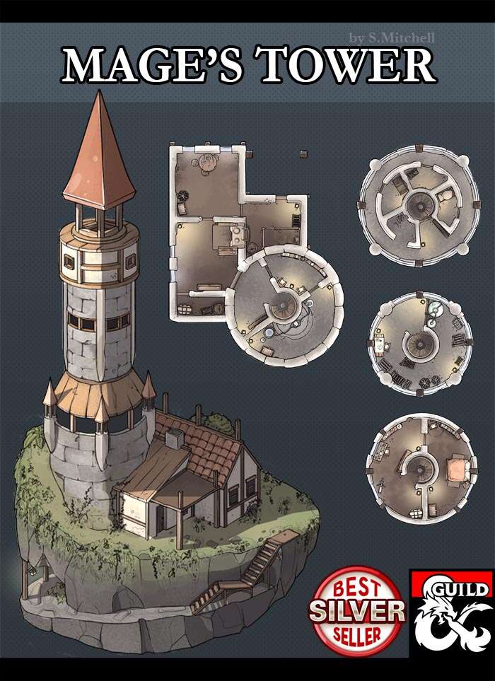 The Mage's Tower - Dungeon Masters Guild | DriveThruRPG