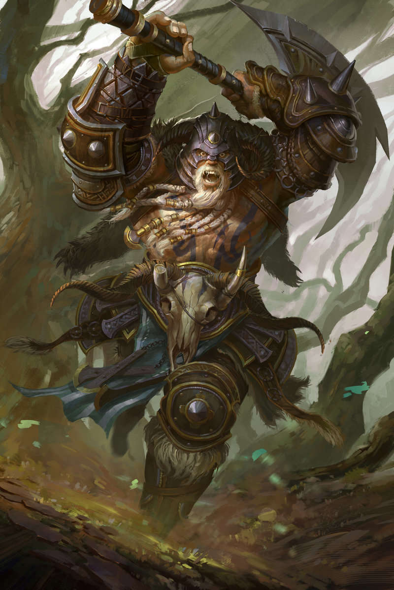 The Revised Berserker - Dungeon Masters Guild | DriveThruRPG