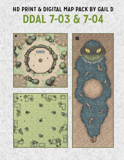 Map Pack: DDAL 7-04 & 7-05 - Dungeon Masters Guild | DriveThruRPG