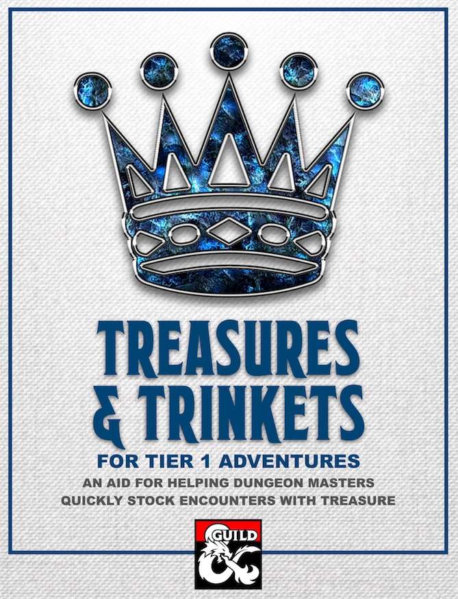 Treasures & Trinkets for Tier 1 Adventures - Dungeon Masters Guild ...