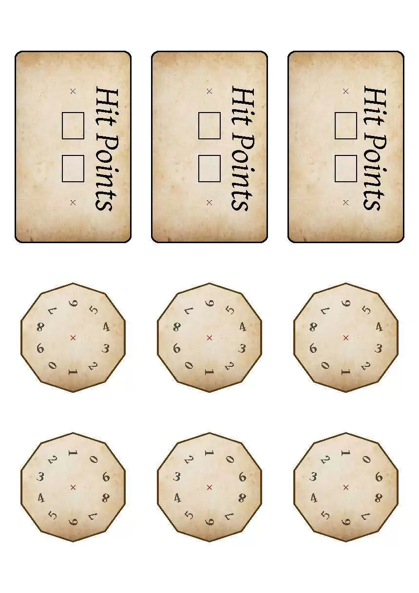 Hit Point Counter - Dungeon Masters Guild | DriveThruRPG