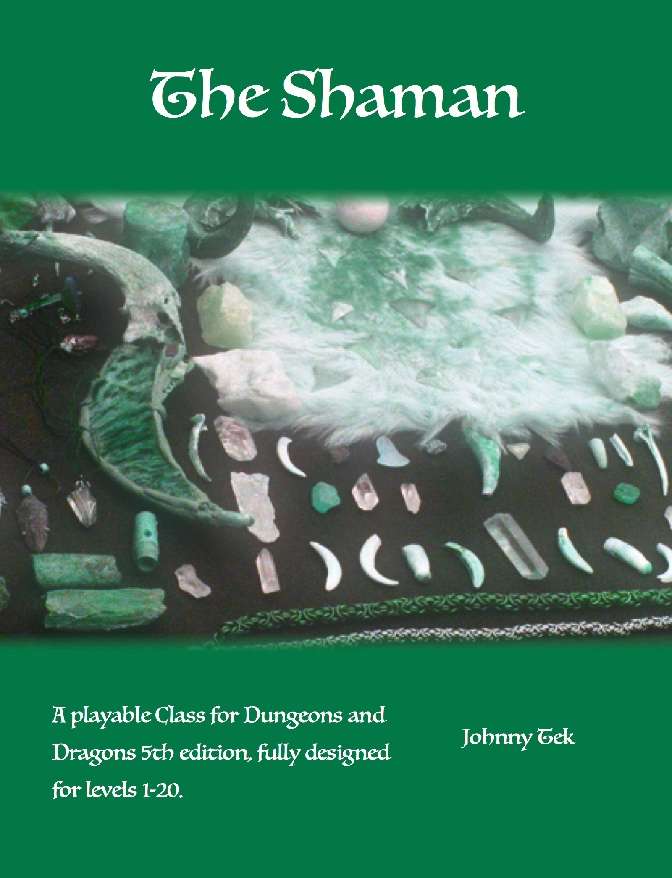 The Shaman (5e Class) - Dungeon Masters Guild | DriveThruRPG