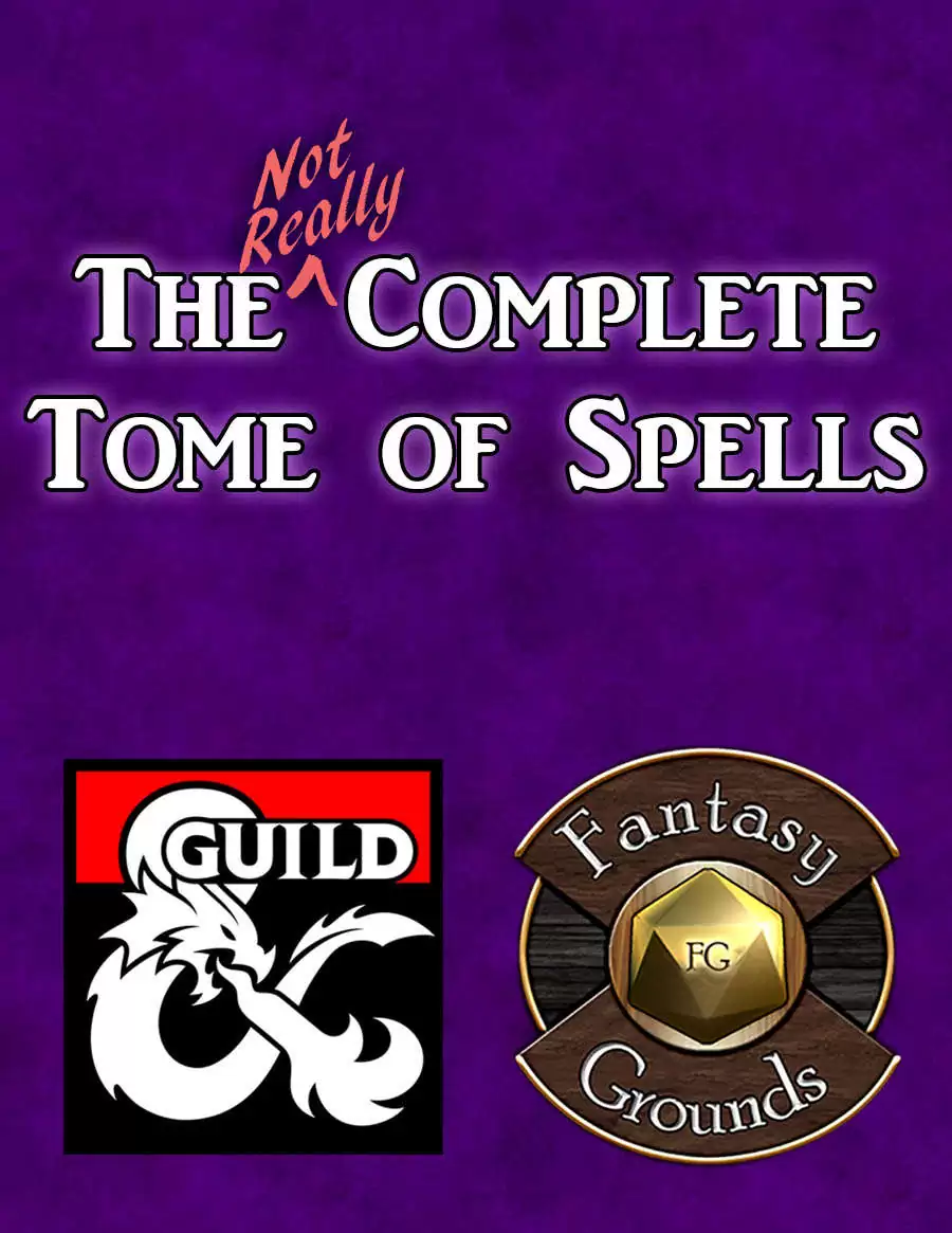 The (Not Really) Complete Tome of Spells - Dungeon Masters Guild ...