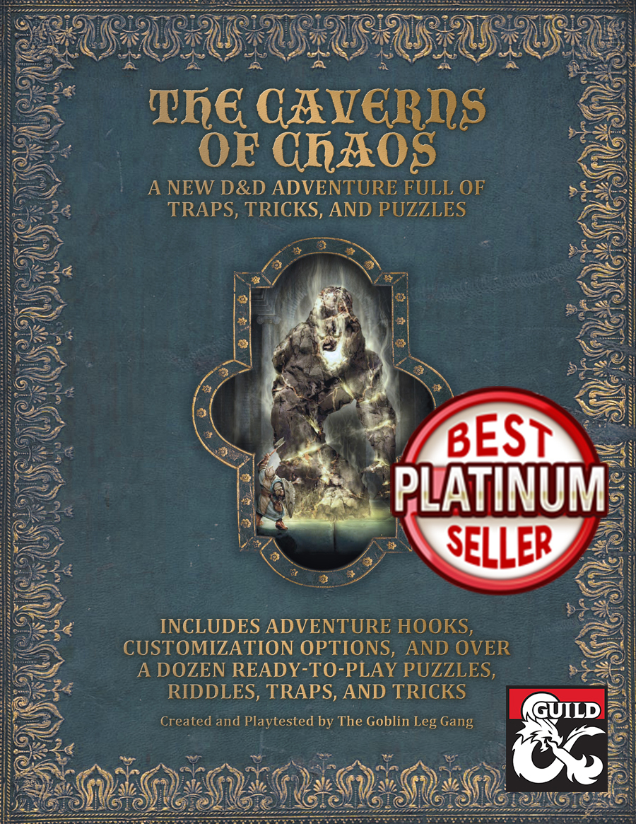 The Caverns of Chaos: Puzzles, Riddles, Tricks & Traps - Dungeon ...