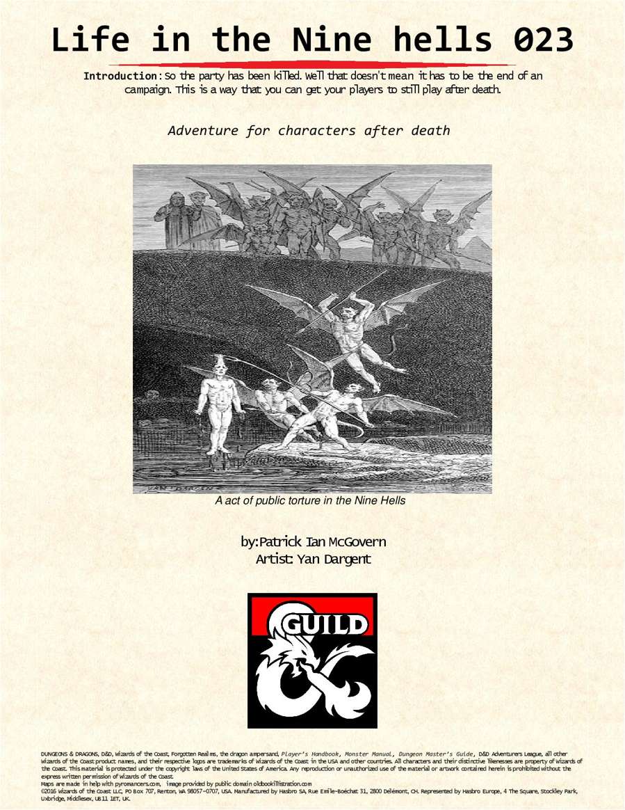 Life in the Nine Hells 023 - Dungeon Masters Guild | DriveThruRPG