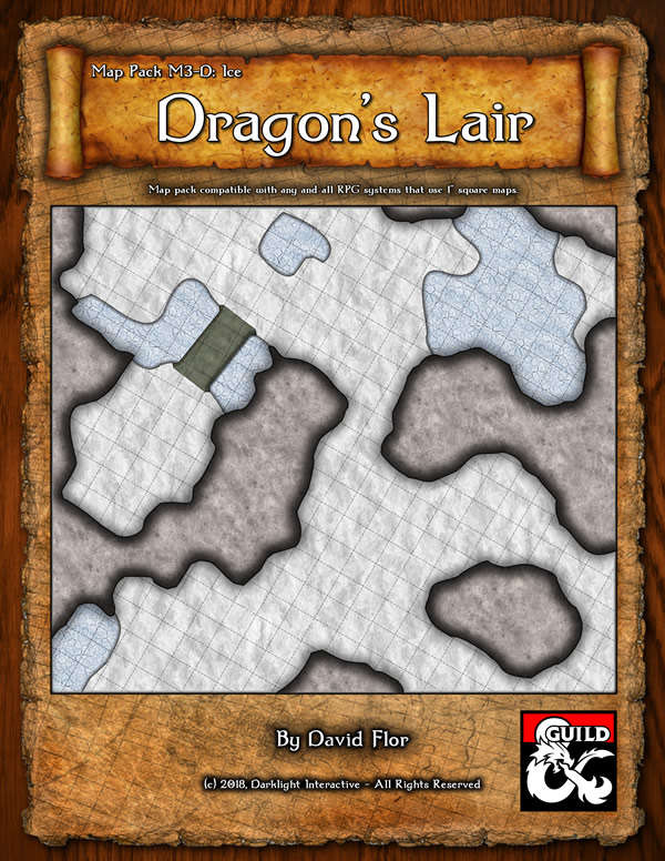 M3D: Dragon's Lair, Ice - Dungeon Masters Guild | DriveThruRPG