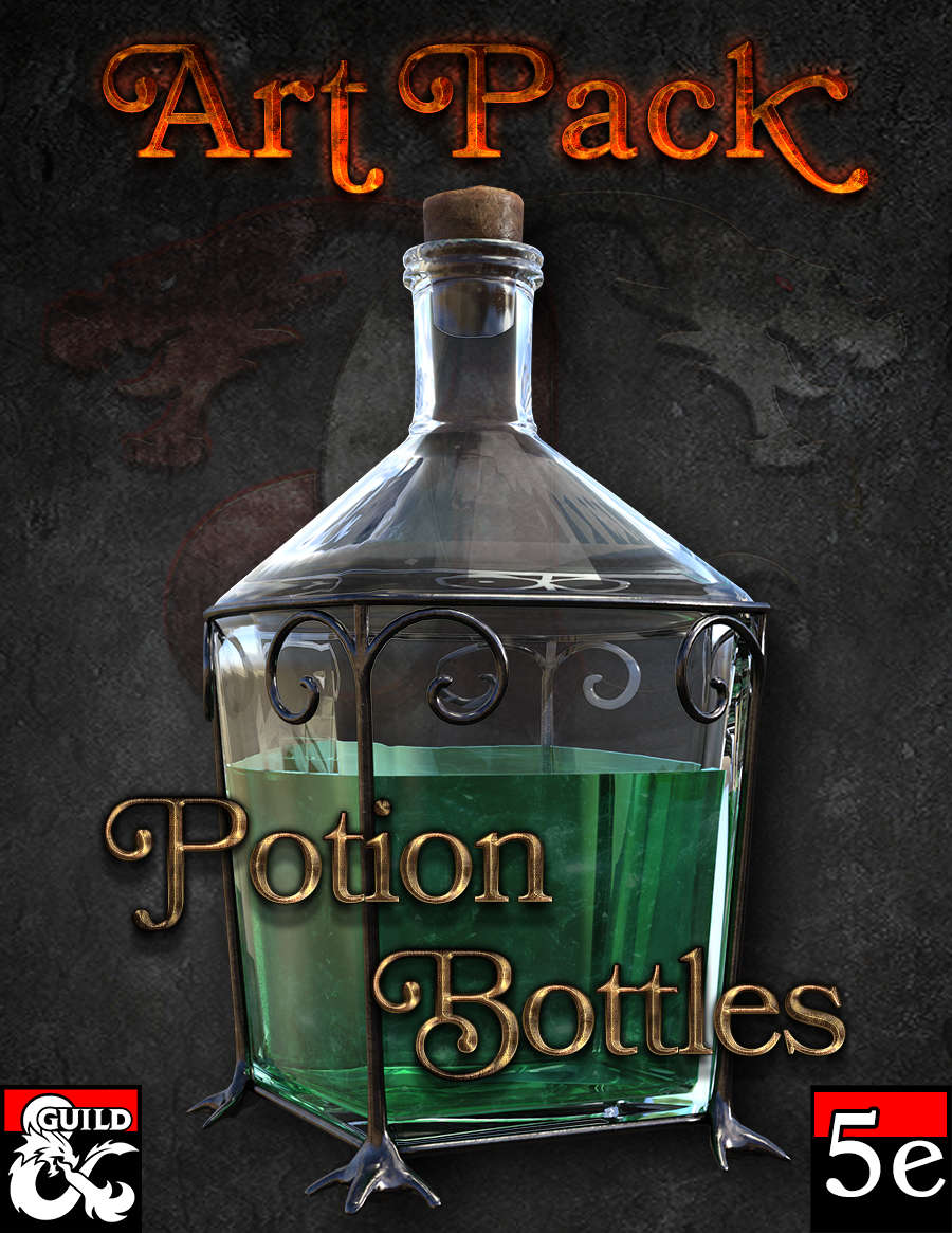 Art Pack - Potions - Dungeon Masters Guild | DriveThruRPG