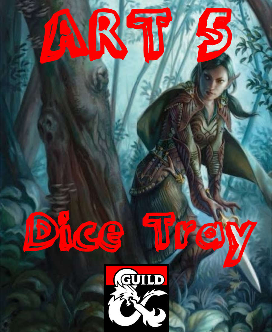 ART 5 Dice Tray (Printable) - Dungeon Masters Guild | DriveThruRPG