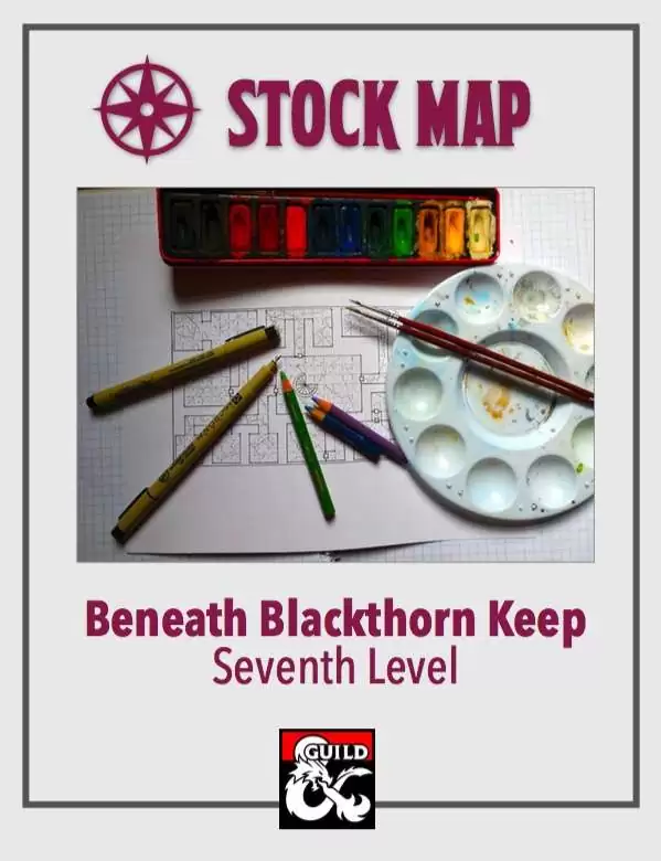 Stock Map: Beneath Blackthorn Keep Seventh Level - Dungeon Masters ...