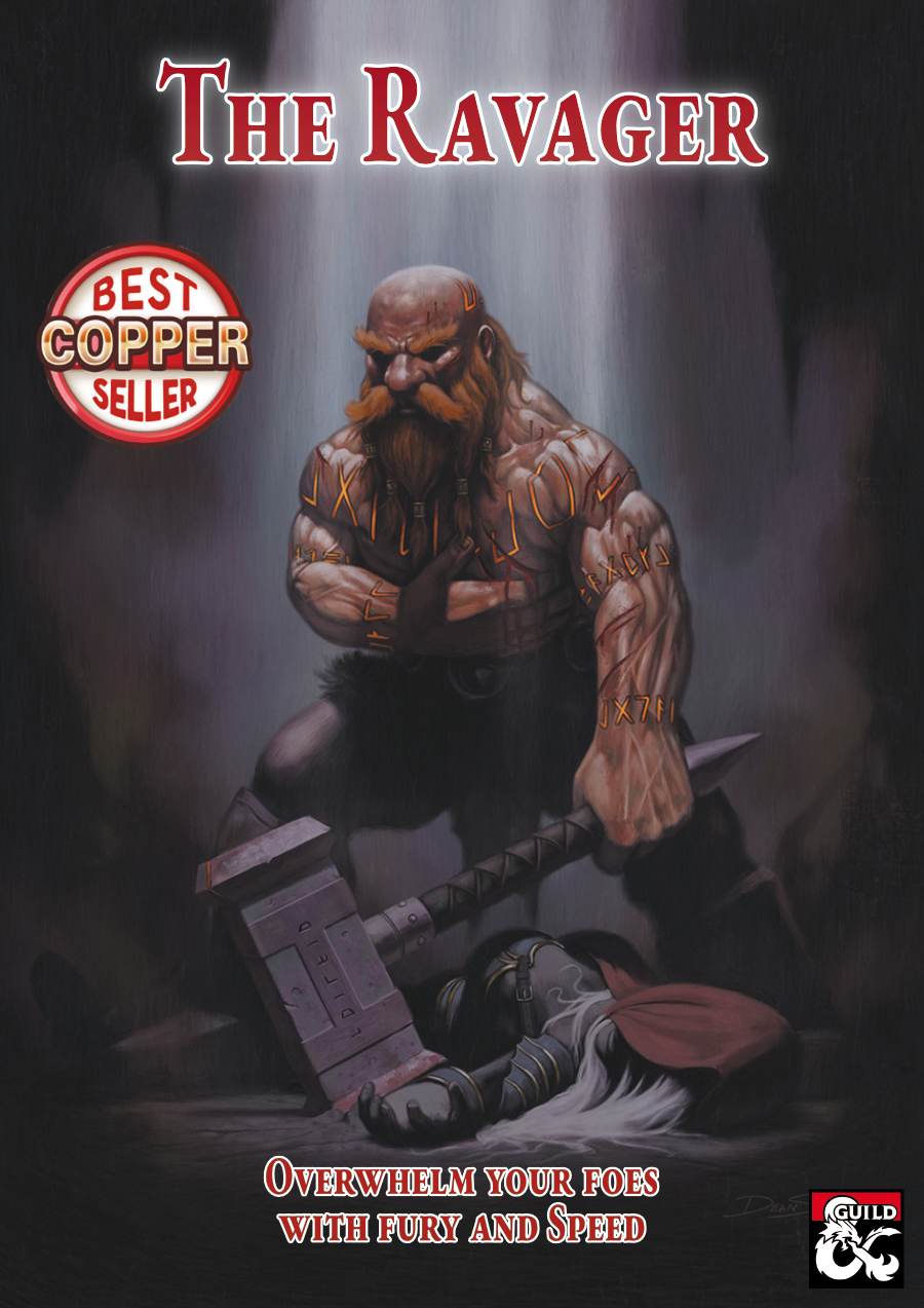 The Ravager - A 5th Edition Class - Dungeon Masters Guild | DriveThruRPG