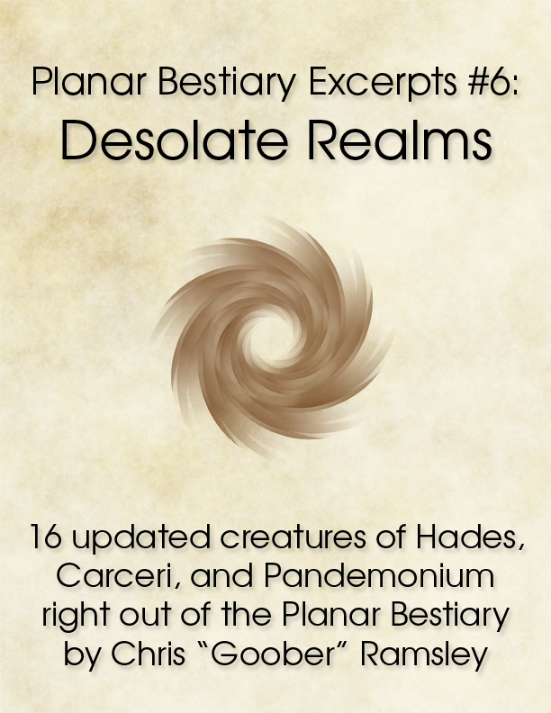 Planar Bestiary Excerpts #6: Desolate Realms - Dungeon Masters Guild ...