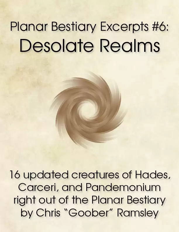 Planar Bestiary Excerpts #6: Desolate Realms - Dungeon Masters Guild ...