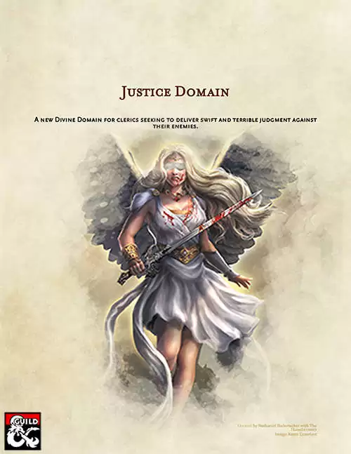 Cleric Archetype: Justice Domain - Dungeon Masters Guild | DriveThruRPG
