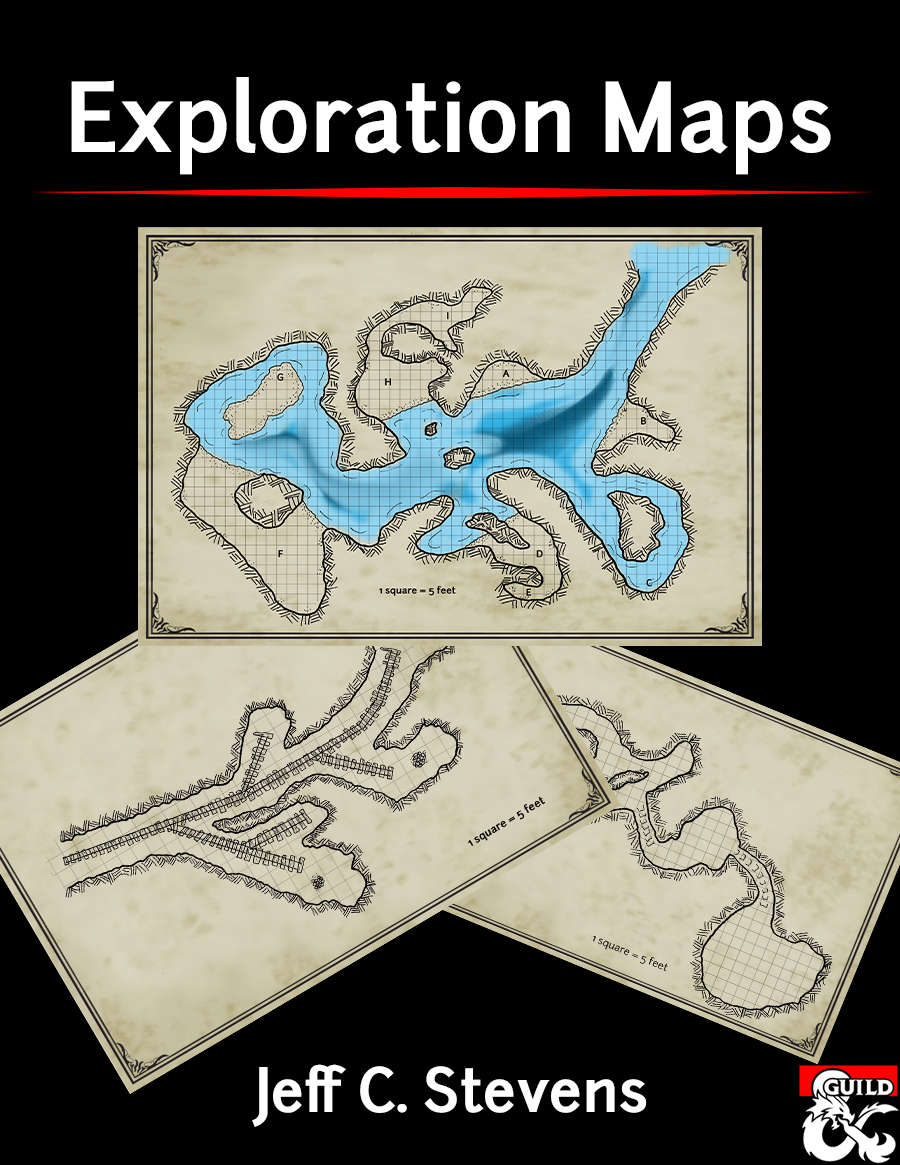 Exploration Maps - FREE - Dungeon Masters Guild | DriveThruRPG