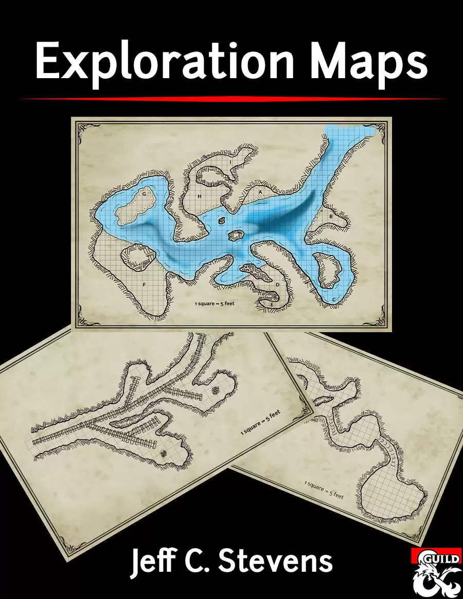 Exploration Maps - FREE - Dungeon Masters Guild | DriveThruRPG