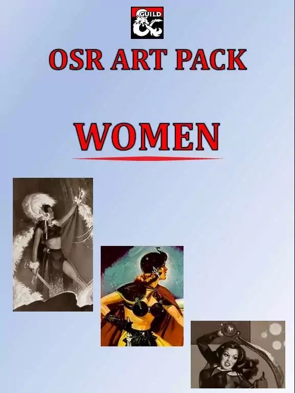 OSR Art Pack - Women - Dungeon Masters Guild | DriveThruRPG