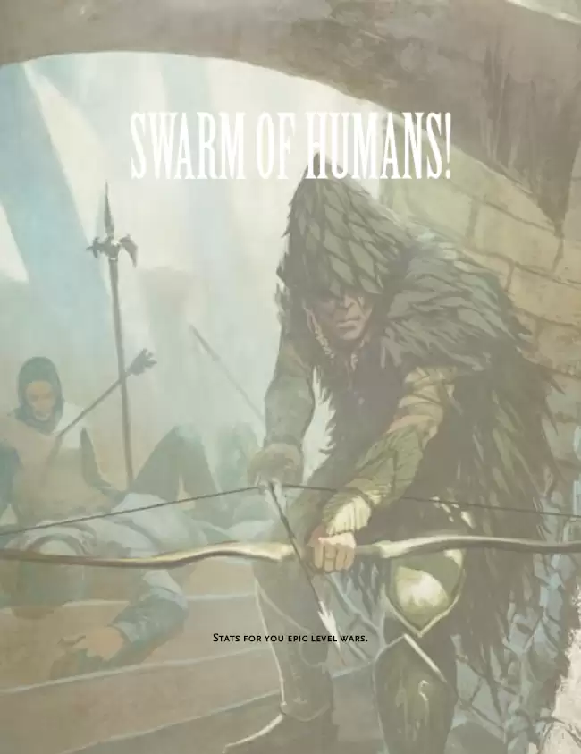 Swarm of humans! - Platoons for 5e - Dungeon Masters Guild | DriveThruRPG