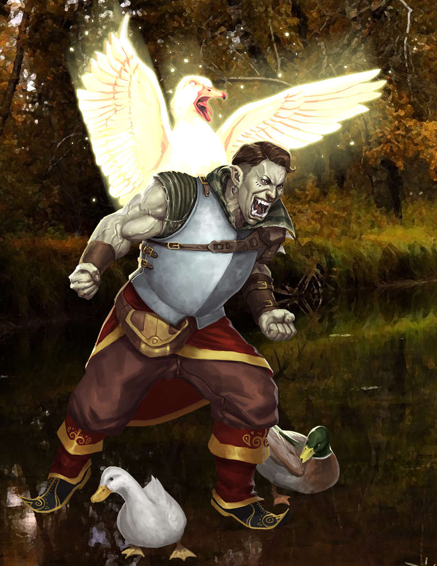 Totem of the Duck - Option for Totem Warrior Barbarians - Dungeon ...