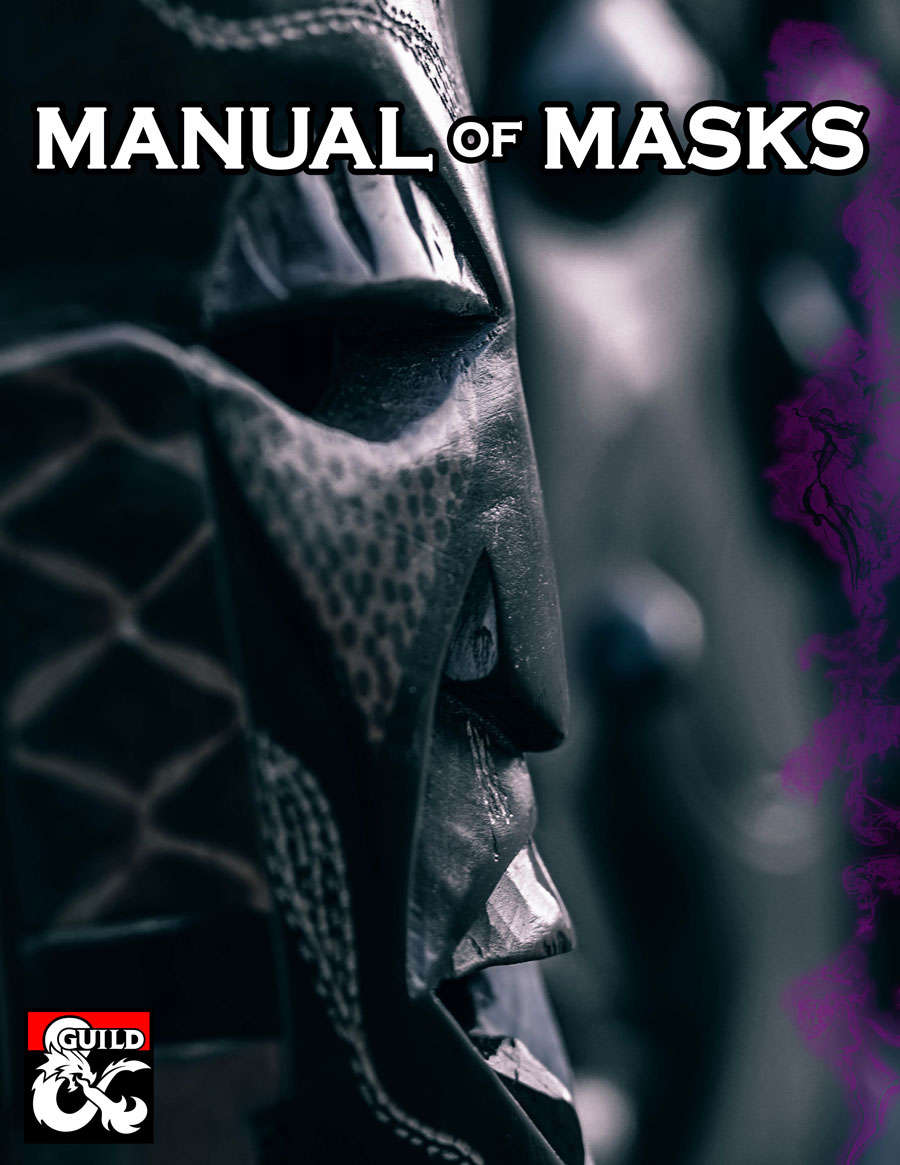 Manual of Masks - Dungeon Masters Guild | DriveThruRPG